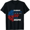 Kamala Harris Tim Walz 2024 Peace Lgbt Harris Walz Waltz T Shirt