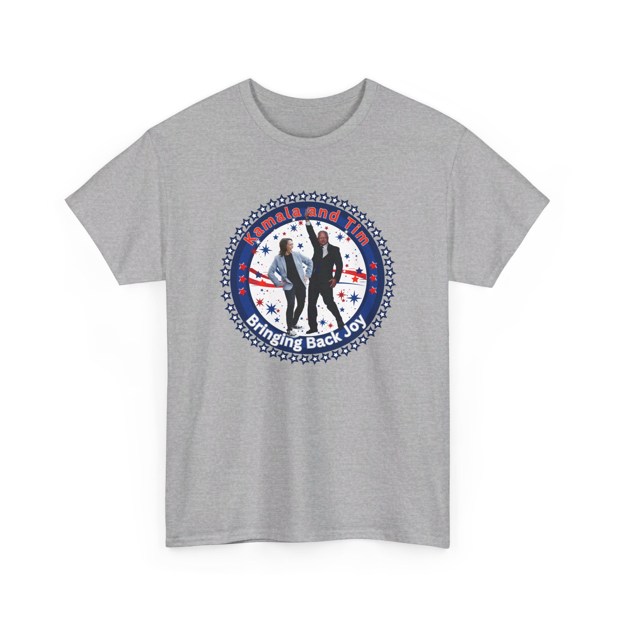 Kamala Harris Tim Walz T-shirt Bringing Back Joy 2024 Presidential ...