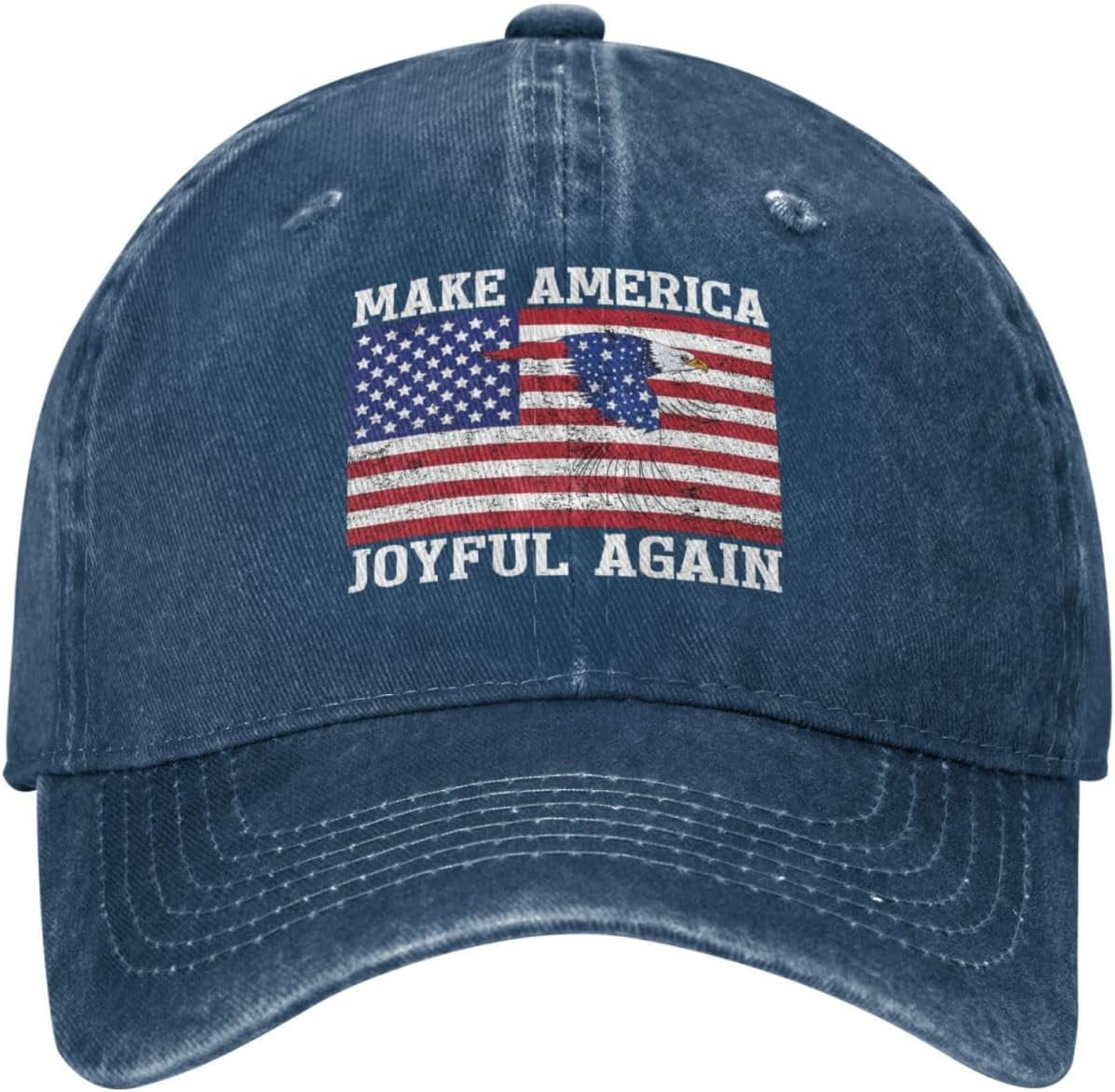 Kamala Harris Tim Walz Waltz 2024 Make America Joyful Again Hat Retro