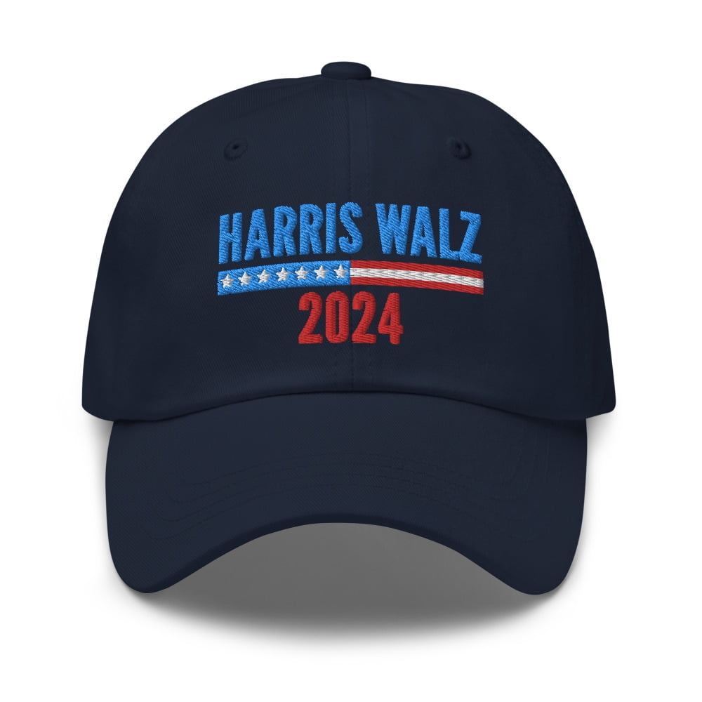 Kamala Harris Tim Walz Waltz Embroidered Dad Hat, Harris Walz 2024 ...