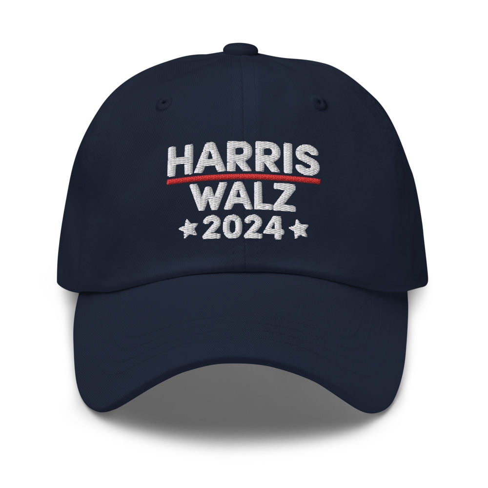 Kamala Harris Tim Walz Waltz Embroidered Dad Hat, Harris Walz 2024 ...