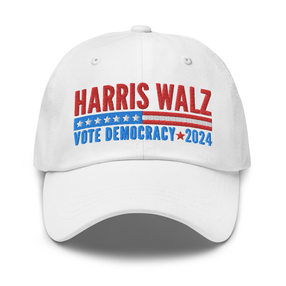 Kamala Harris Tim Walz Waltz Embroidered Dad Hat, Harris Walz 2024 US ...