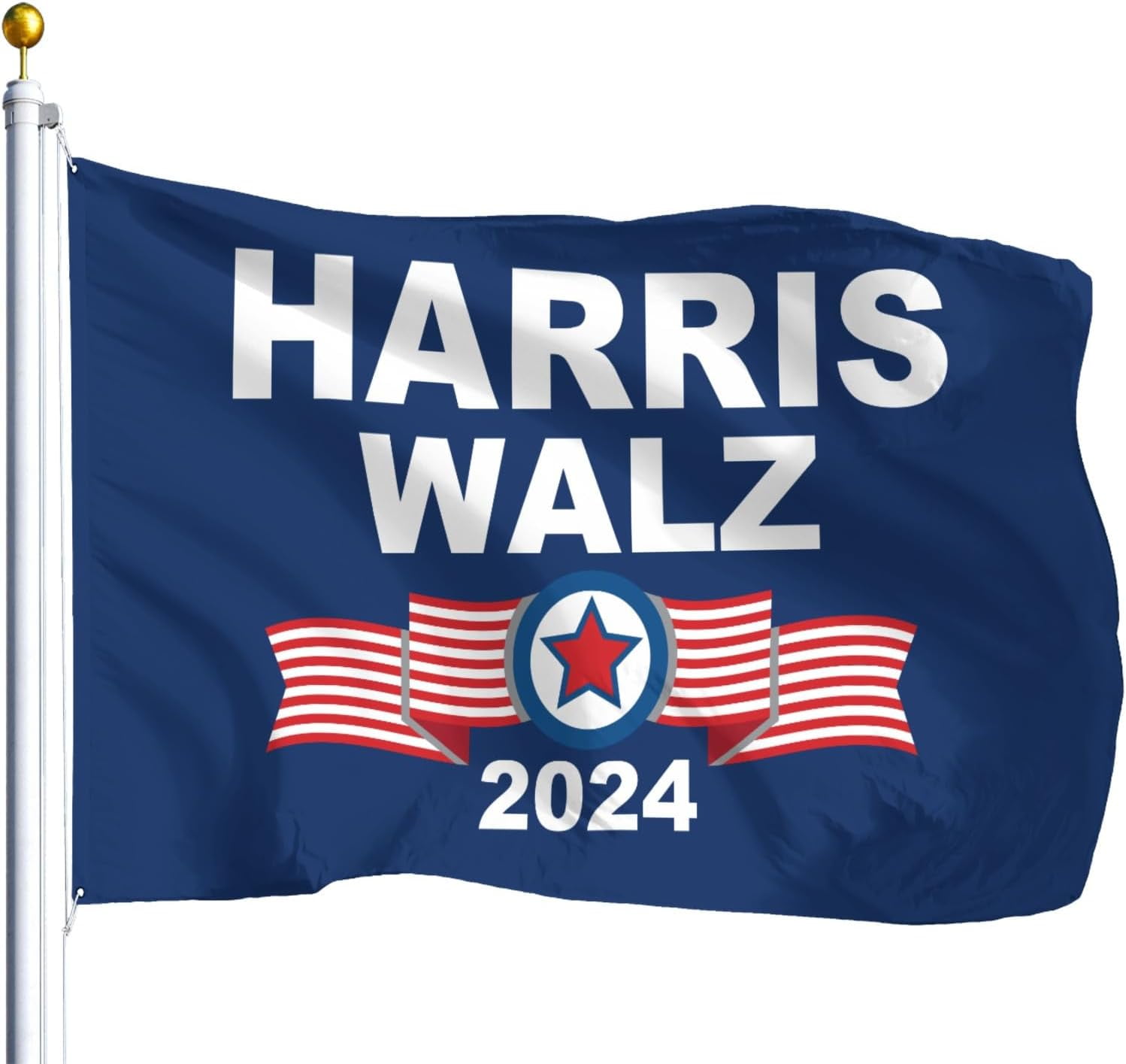 Kamala Harris Tim Walz Waltz Flags 3x5 Outdoor Flags, Funny Flag ...