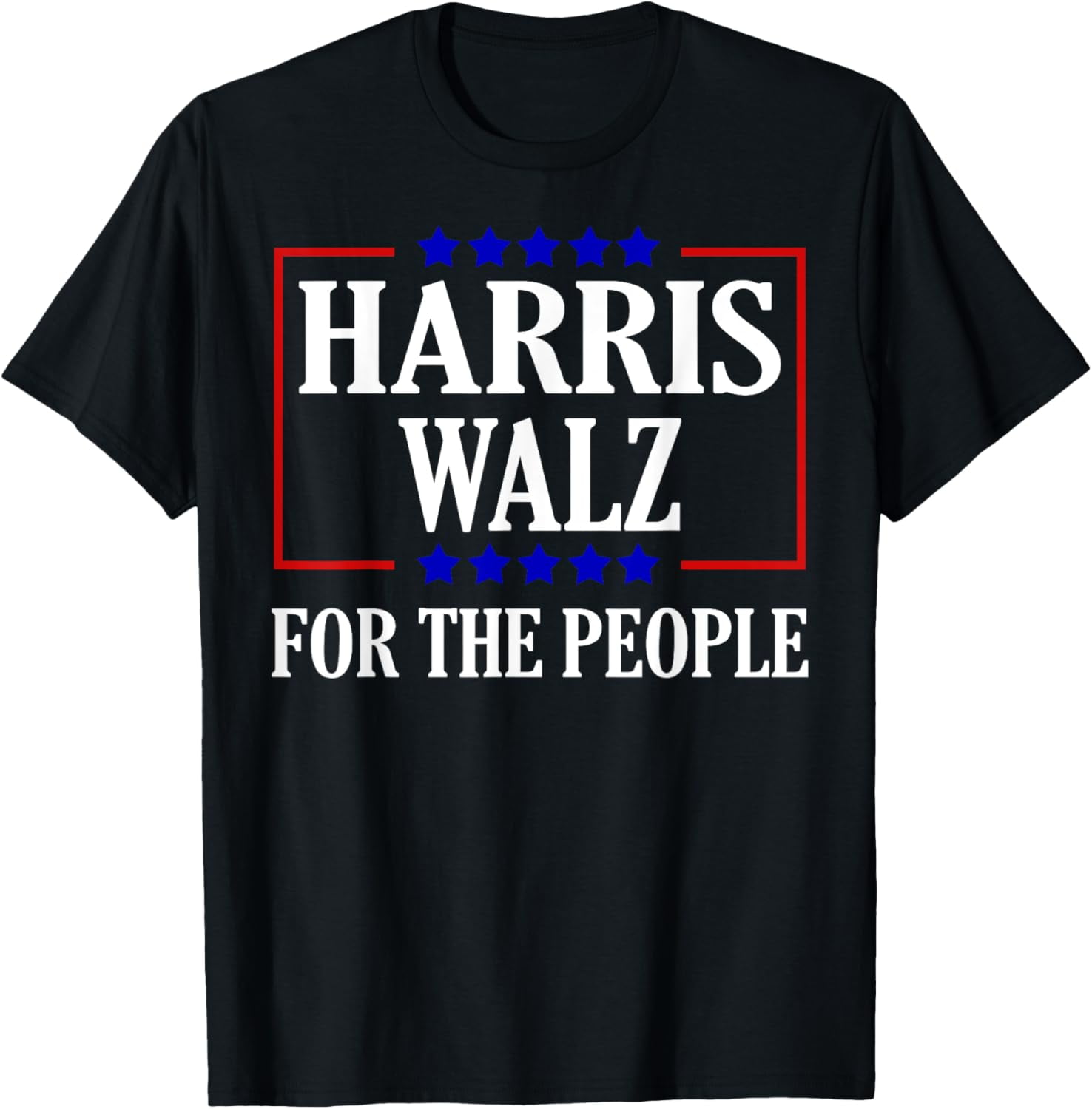 Kamala Harris Tim Walz Waltz Harris Walz 2024 For the People T-Shirt ...