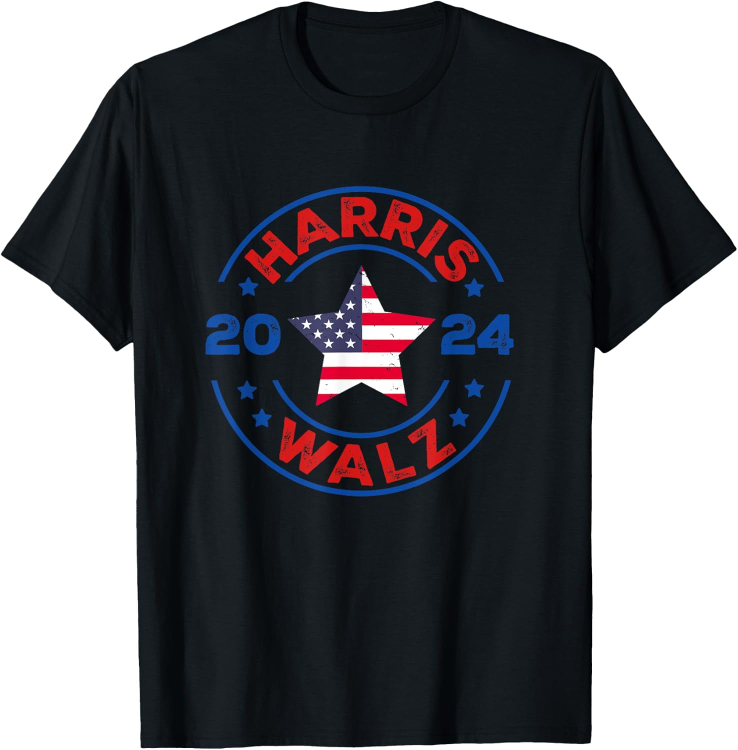 Kamala Harris Tim Walz for President Vote Harris Walz 2024 T-Shirt ...
