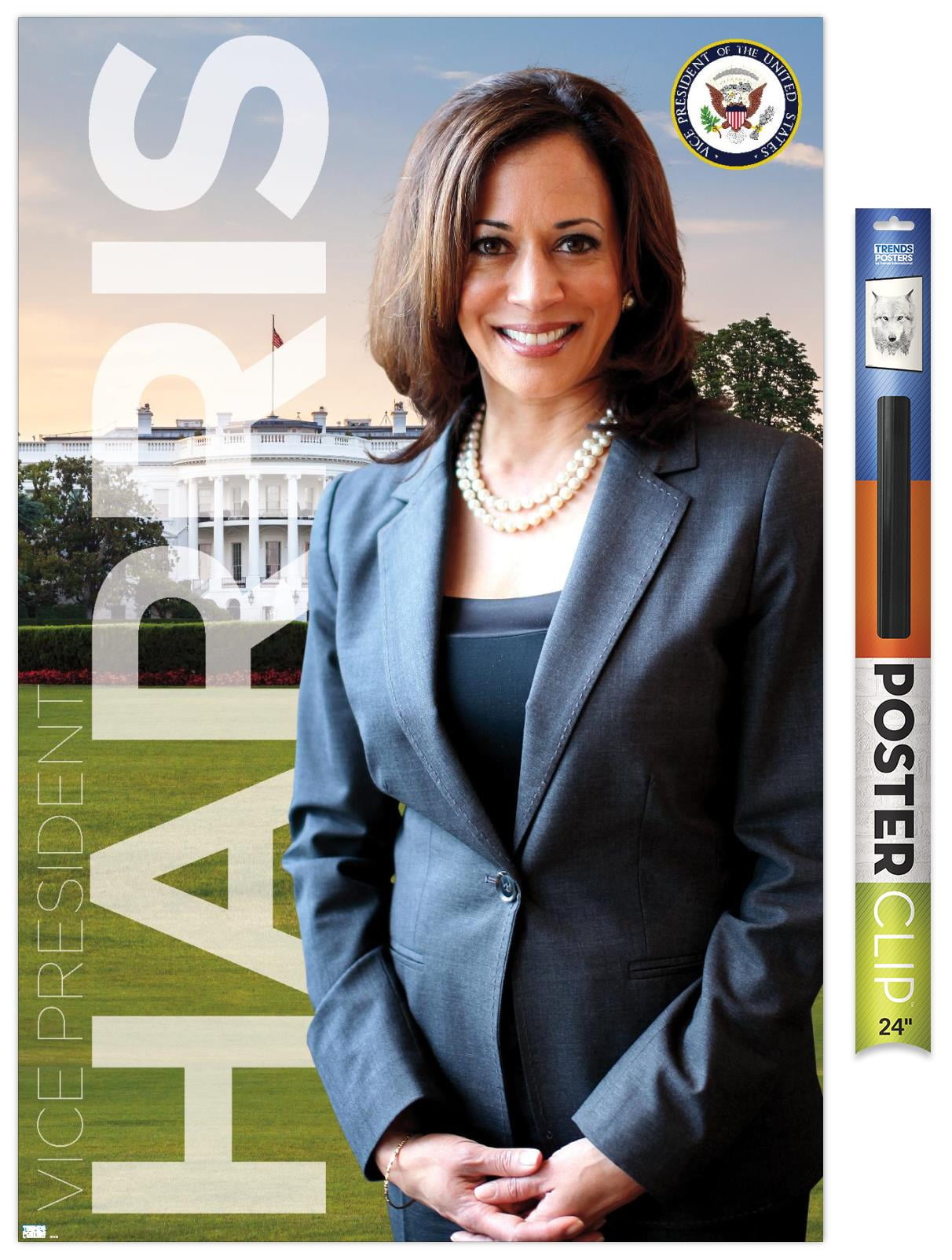 Kamala Harris - Vice President Wall Poster, 22.375" x 34" - Walmart.com
