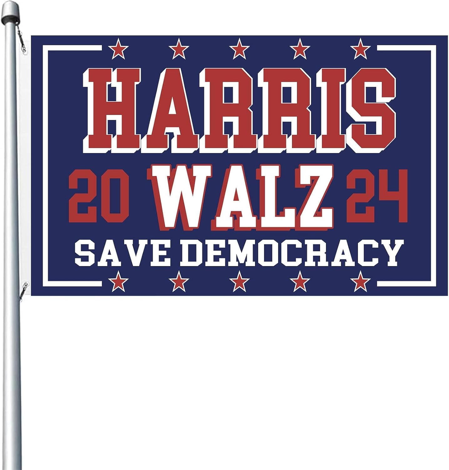 Kamala Harris Waltz 2024 Flag 3x5 FT Harris For President Flags Save ...
