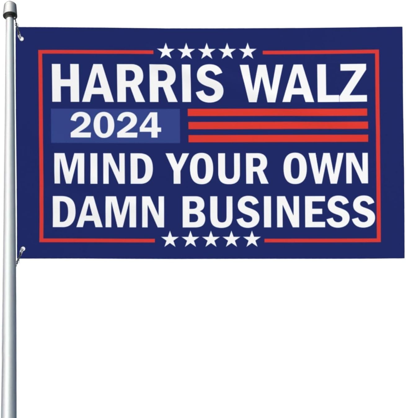 Kamala Harris Waltz 2024 Flag 3x5 Ft Kamala Harris For President Flags ...