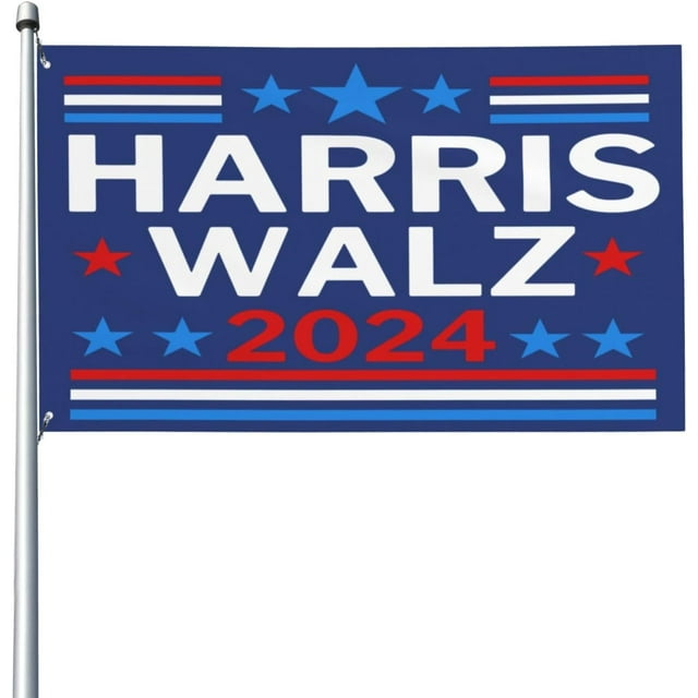 Kamala Harris Waltz 2024 Flag 3x5 Ft Kamala Harris Walz 2024 Flags with ...
