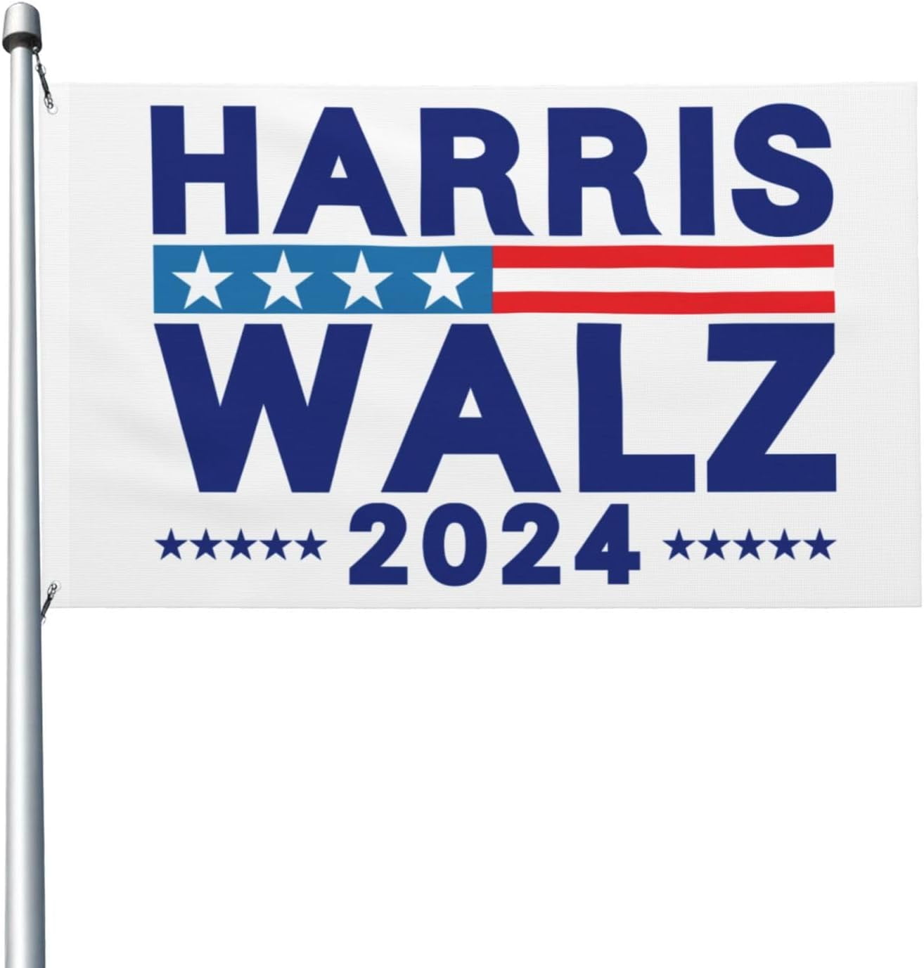 Kamala Harris Waltz 2024 Flag 3x5 Outdoor Double Sided Kamala Harris