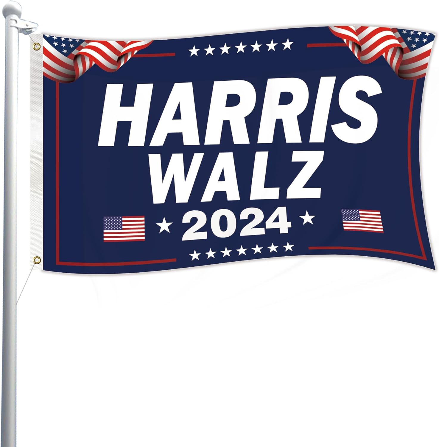 Kamala Harris Waltz 2024 Flag 3x5Ft Harris Waltz for The People Flag ...