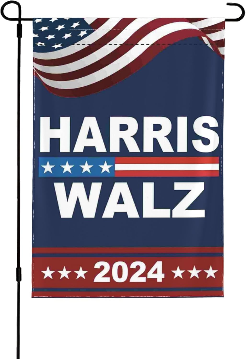 Kamala Harris Waltz 2024 Flag Double Sided Kamala Harris Tim Walz Waltz ...