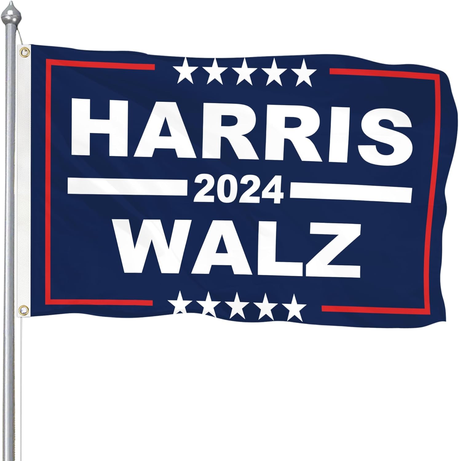 Kamala Harris Waltz 2024 Flag Kamala Harris Waltz for the People Flag ...