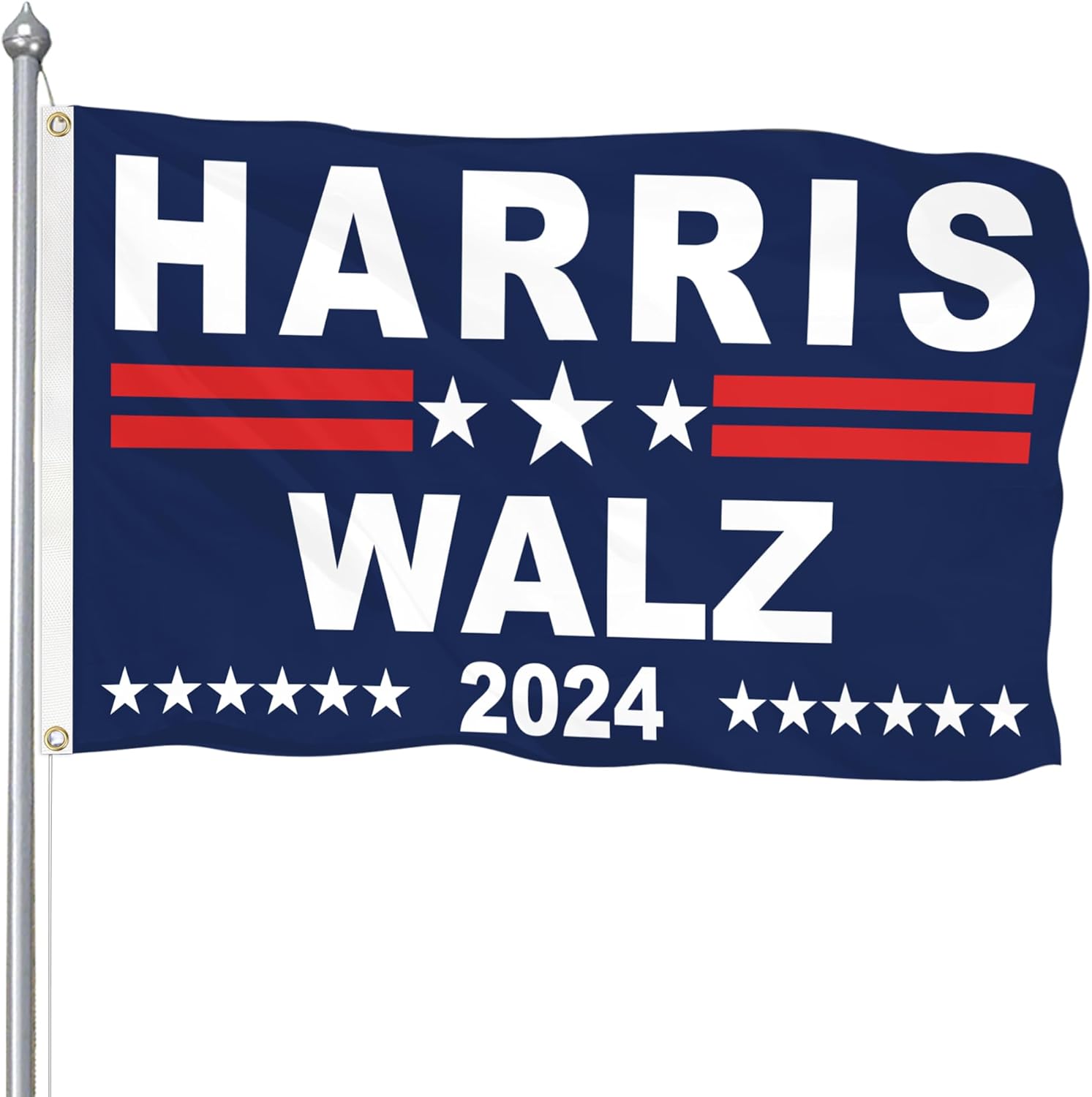 Kamala Harris Waltz 2024 Flag Kamala Harris Waltz for the People Flag ...