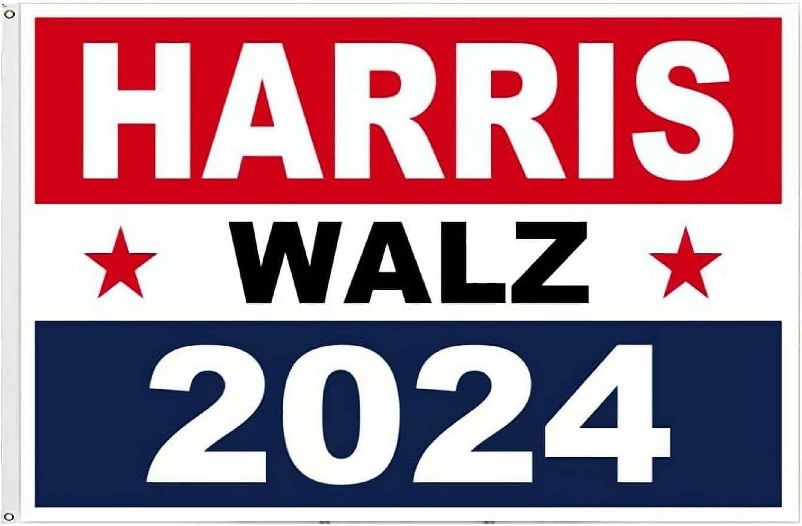 Kamala Harris Waltz 2024 Flag, Kamala Harris Waltz for The People Flag ...