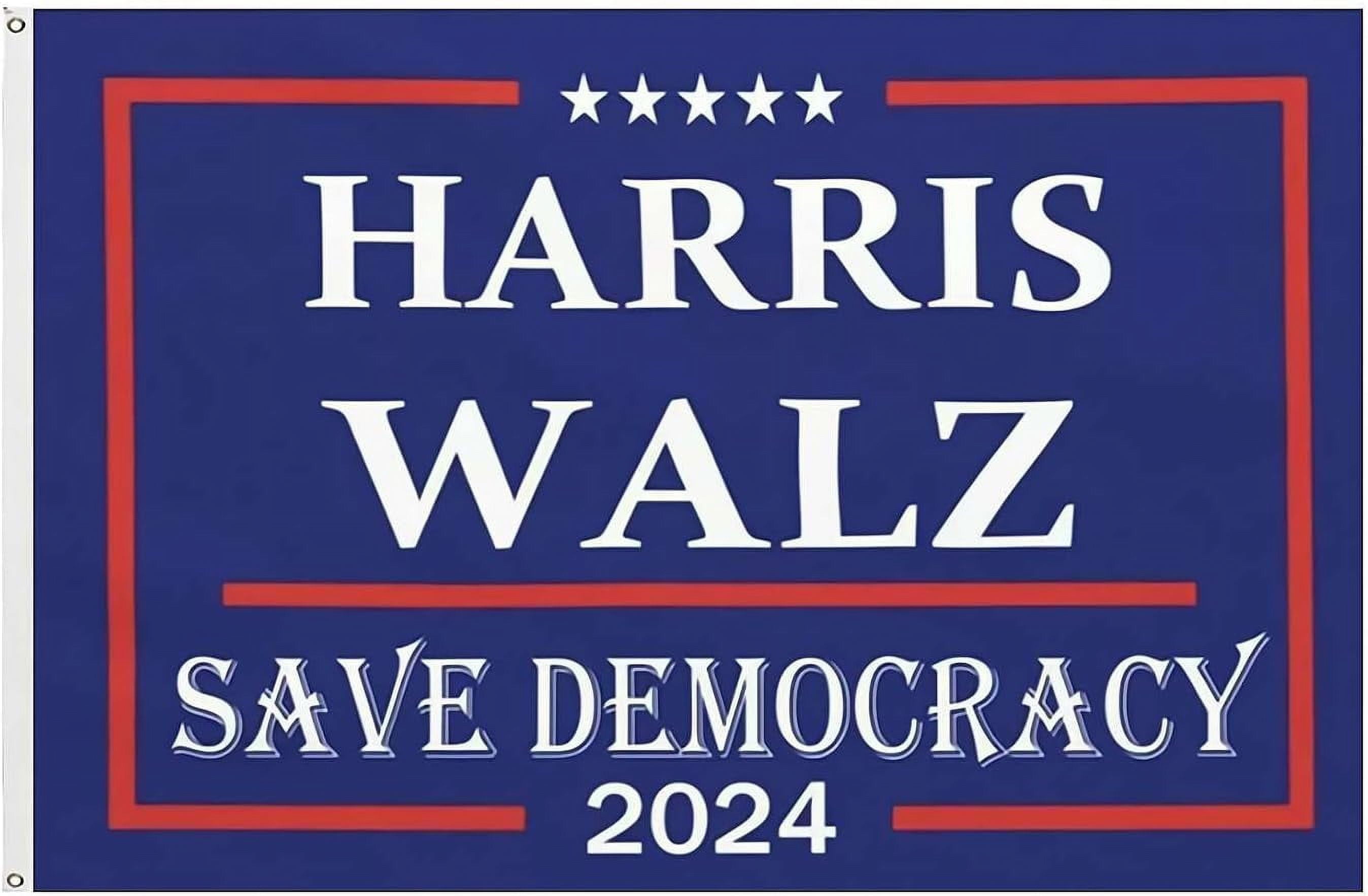 Kamala Harris Waltz 2024 Flag, Kamala Harris Waltz for The People Flag ...