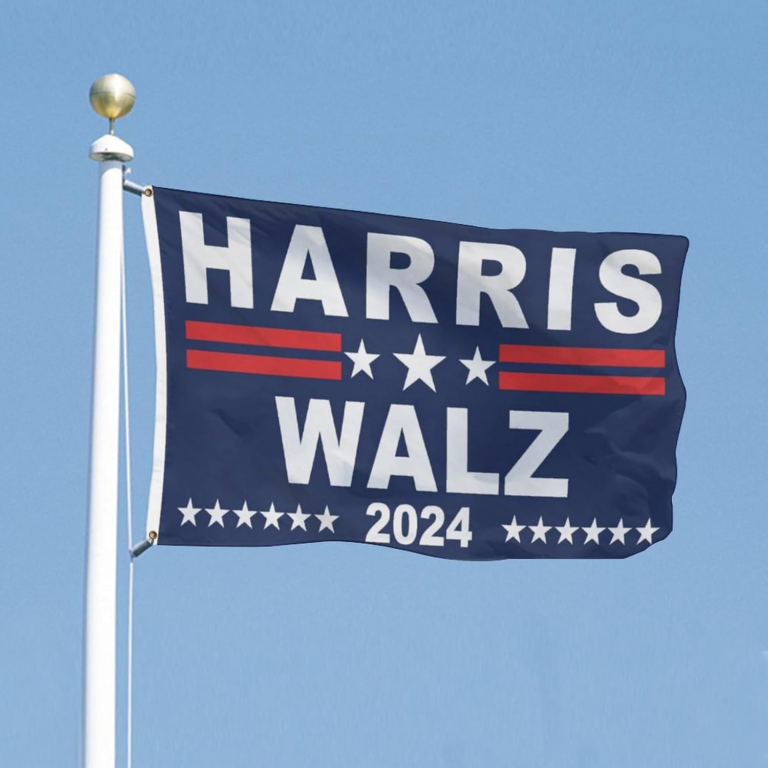 Kamala Harris Waltz 2024 Flag Kamala Harris Walz 2024 For President ...
