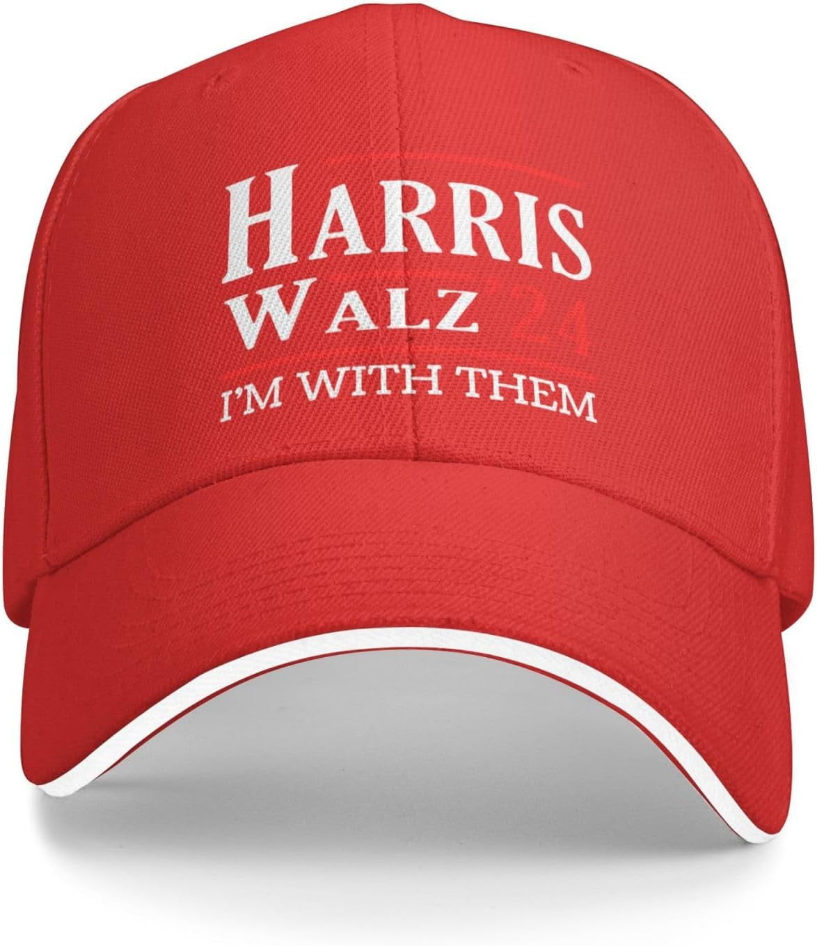 Kamala Harris Waltz 2024 Harris Tim Walz 2024 Iu2019m with Them Hat Men ...