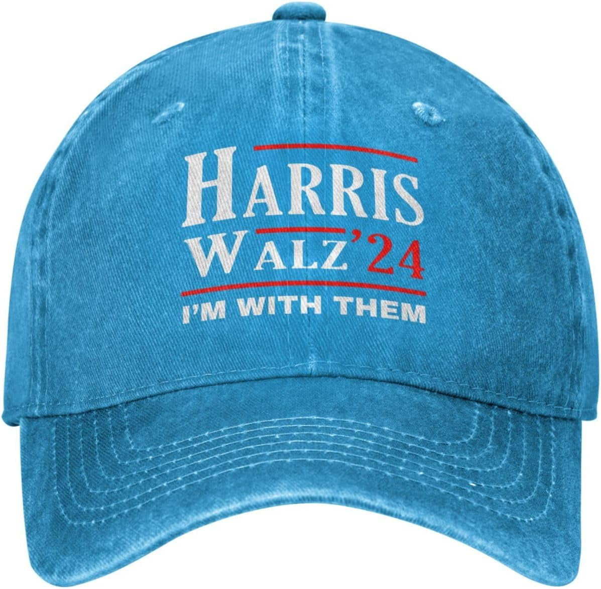 Kamala Harris Waltz 2024 Harris Walz 24 Hat Women Baseball Cap Graphic ...