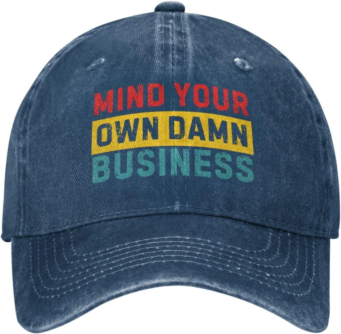 Kamala Harris Waltz 2024 Hat Minds Your Own Damn-Business Hat Fashion ...