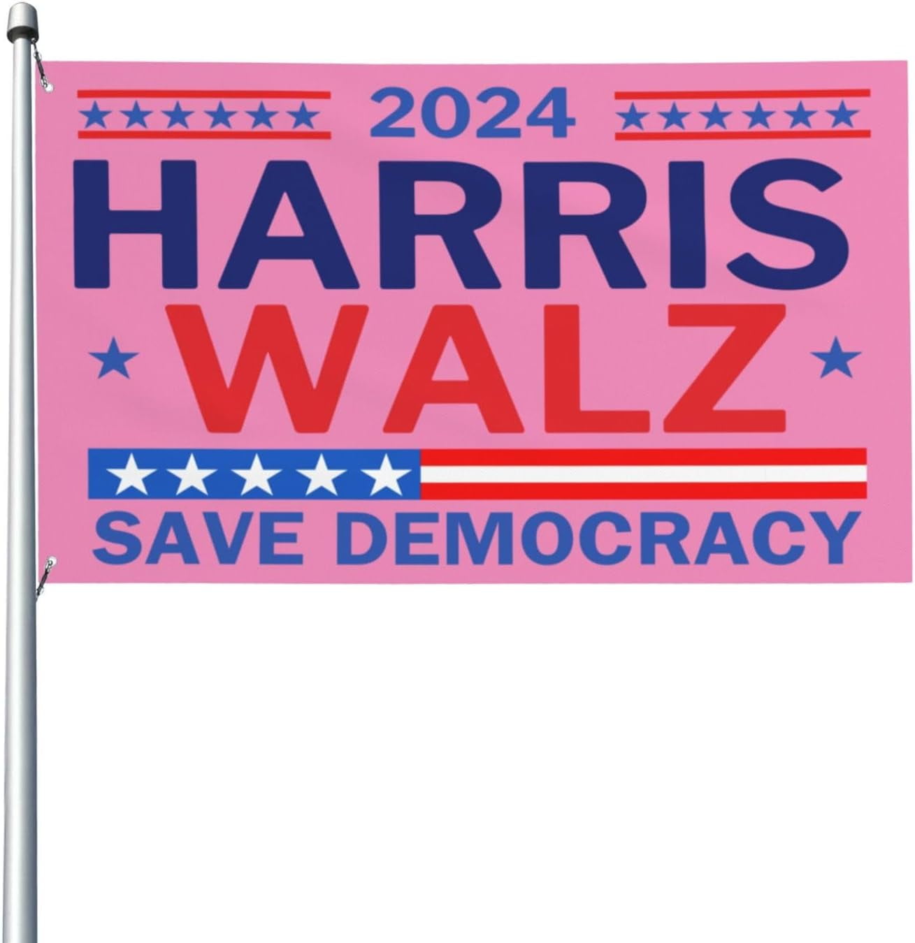 Kamala Harris Waltz 2024 Pink Flag 3x5 Ft Kamala Harris For President ...
