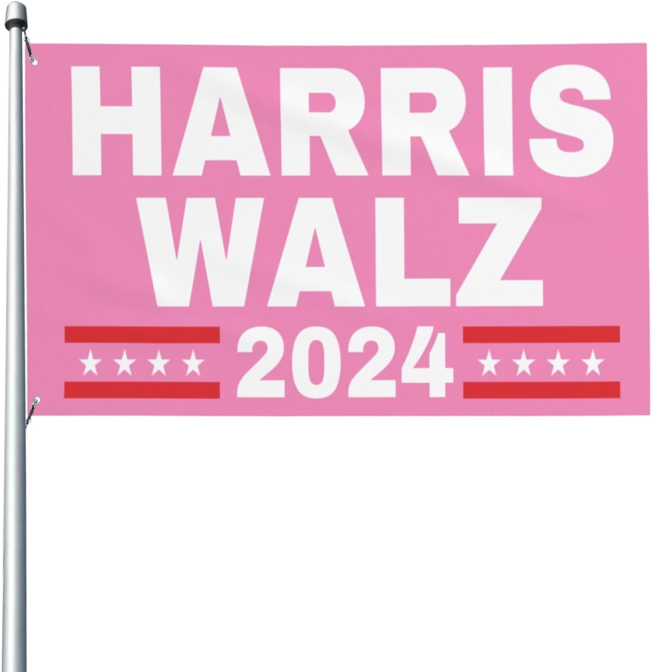 Kamala Harris Waltz 2024 Pink-Flag 3x5 Outdoor Kamala Harris Waltz 2024 ...