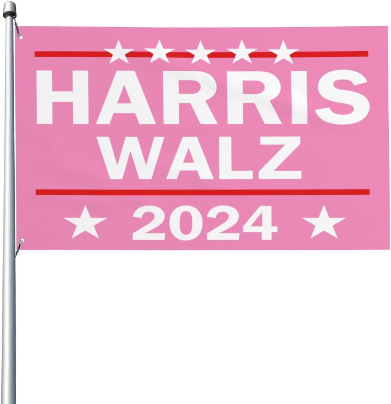 Kamala Harris Waltz 2024 Pink-Flag 3x5 Outdoor Kamala Harris Waltz 2024 ...