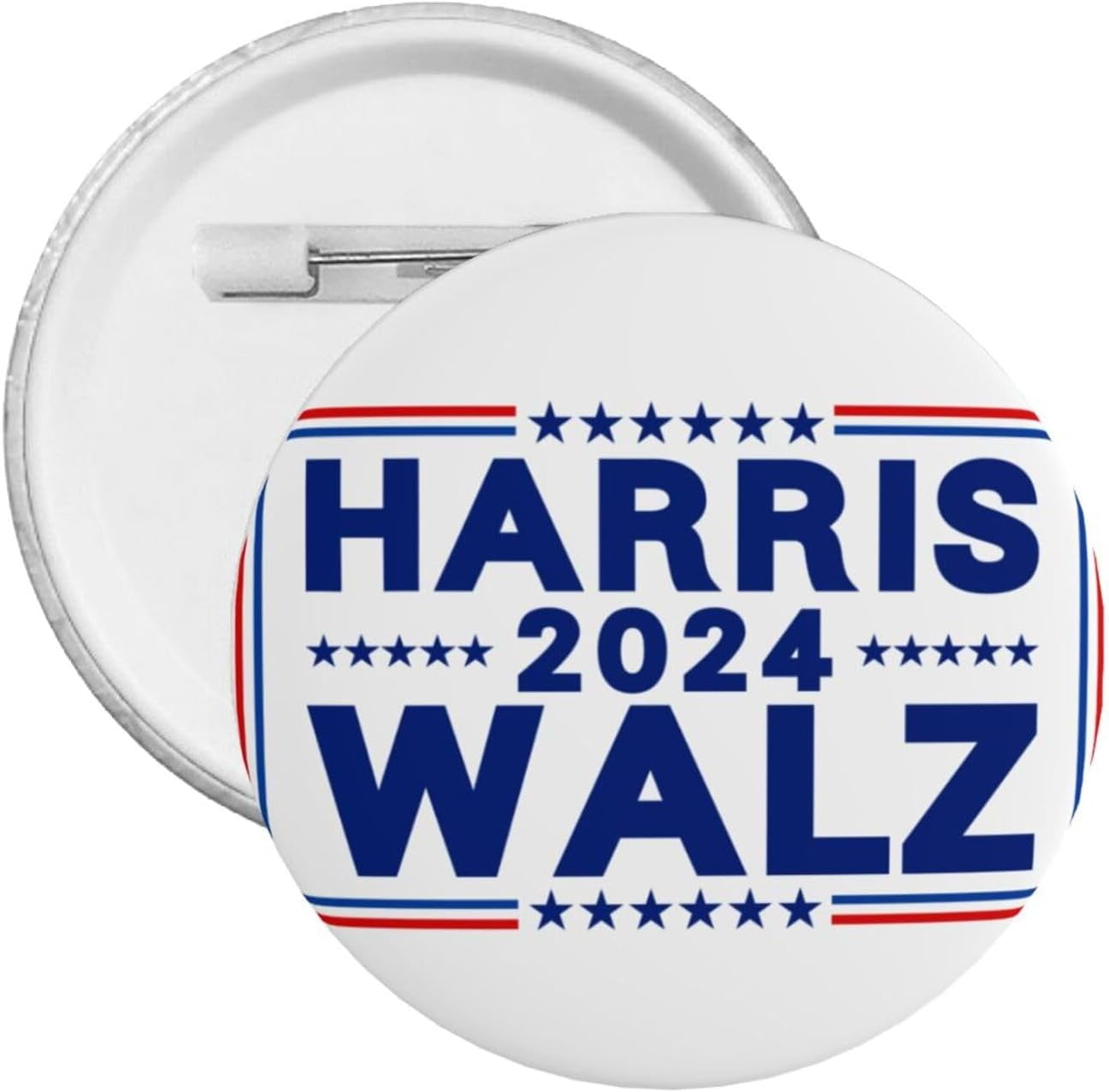 Kamala Harris Waltz Button Pins Kamala Harris Tim Waltz 2024 President