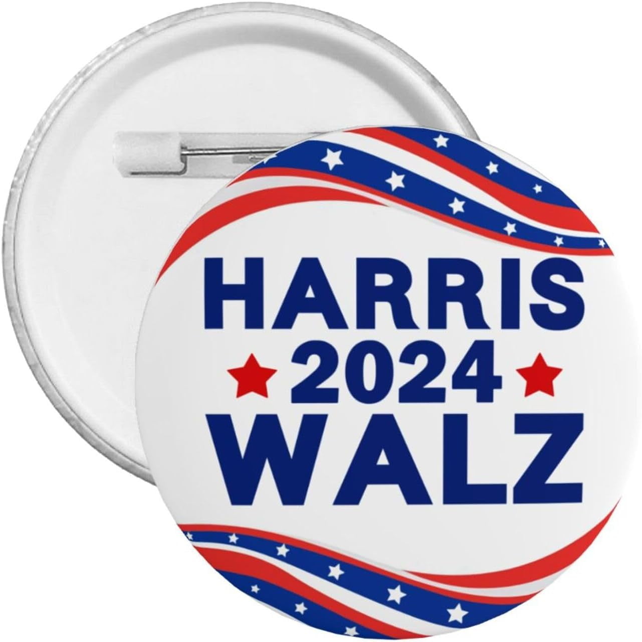 Kamala Harris Waltz Button Pins Kamala Harris Tim Waltz 2024 President ...