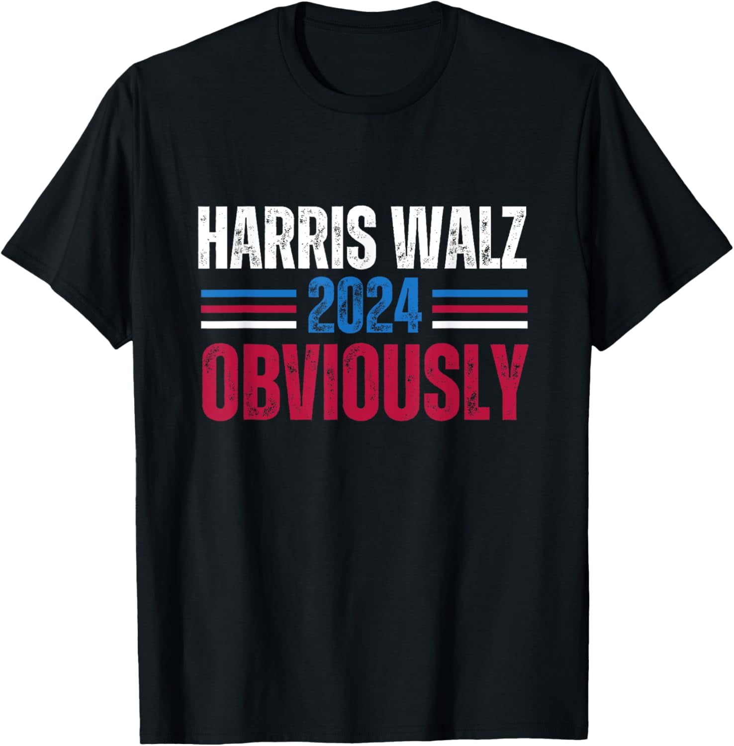 Kamala Harris Waltz Obviously Tim Walz Vice President in 24 T-Shirt ...