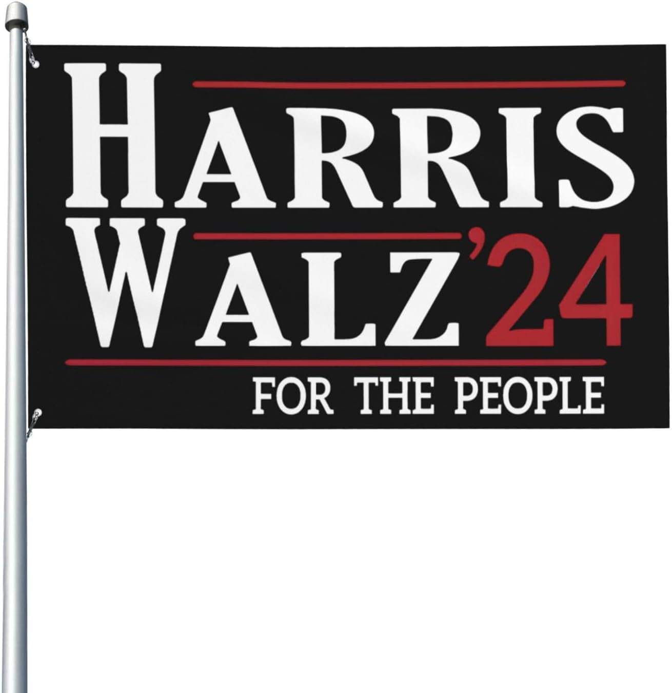Kamala Harris Walz 2024 Flag 3x5 Ft Single Side Harris For Presidential ...