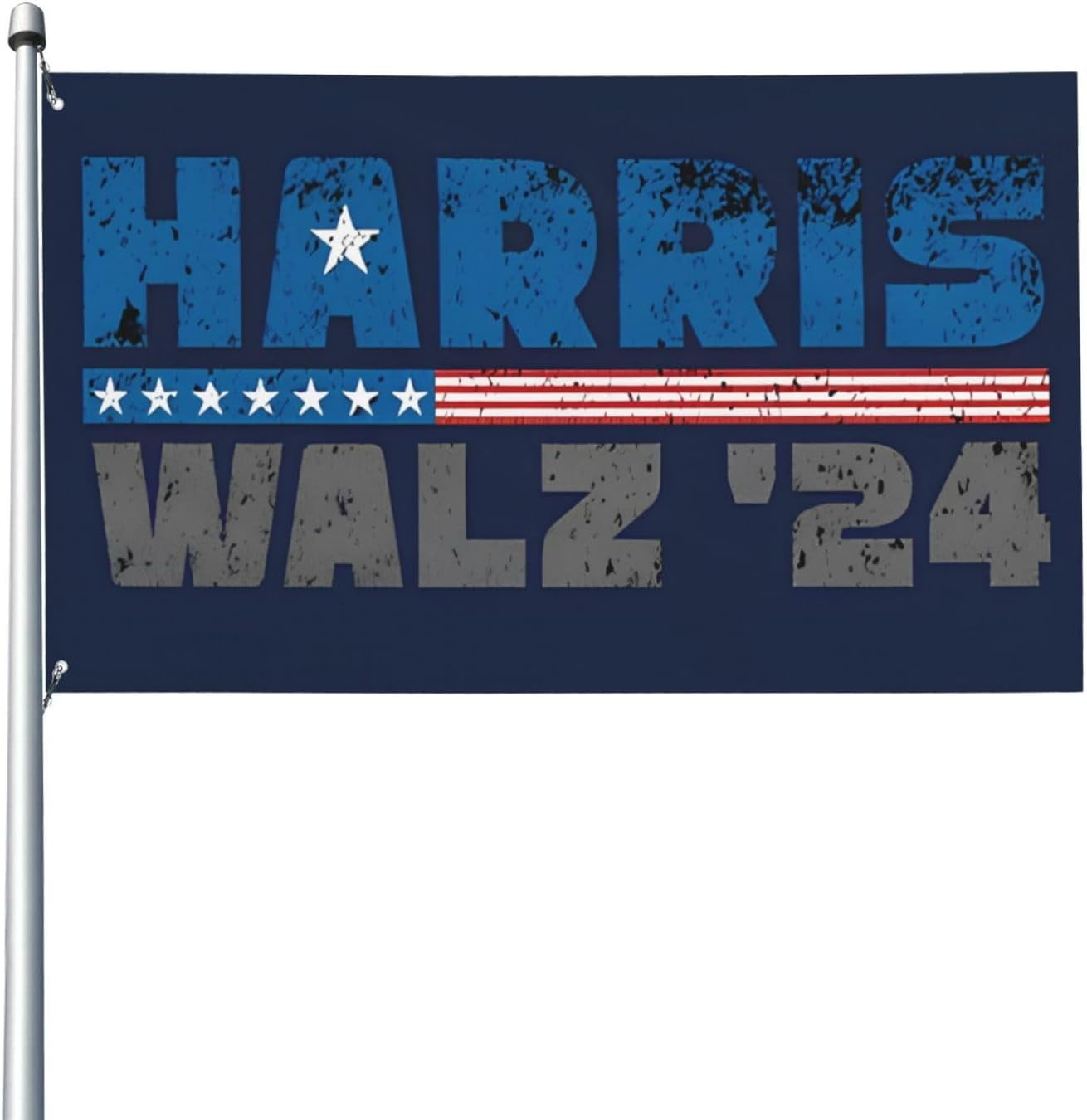 Kamala Harris Walz 2024 Flag 3x5 Ft Single Side Harris For Presidential ...