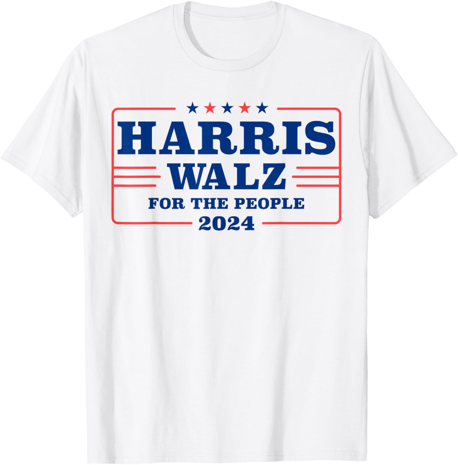 Kamala Harris Walz 2024 For the People Harris 2024 Election T-Shirt ...