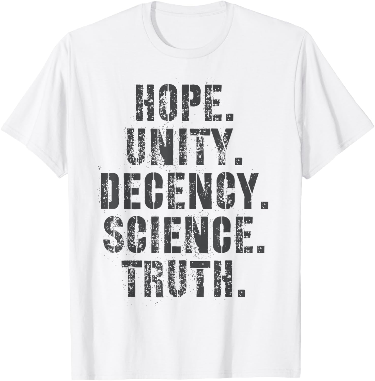 Kamala Harris Walz 2024 Hope Unity Decency MYODB Cat Ladies T-Shirt ...