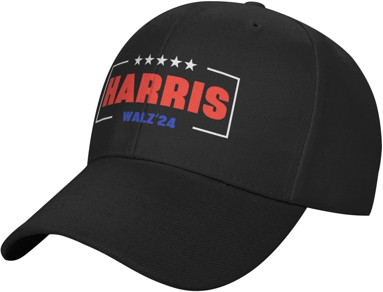 Kamala Harris Walz 2024 for President Baseball Cap Men's Black Original ...