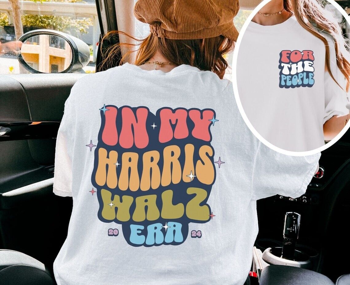 Kamala Harris Walz Comfort Colors Shirt, In my Kamala Era, Madam ...