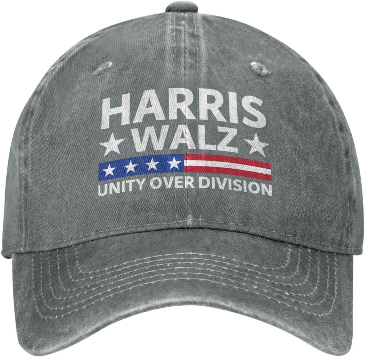 Kamala Harris Walz Waltz 2024 Unity Over Division Hat Vintage Washed ...