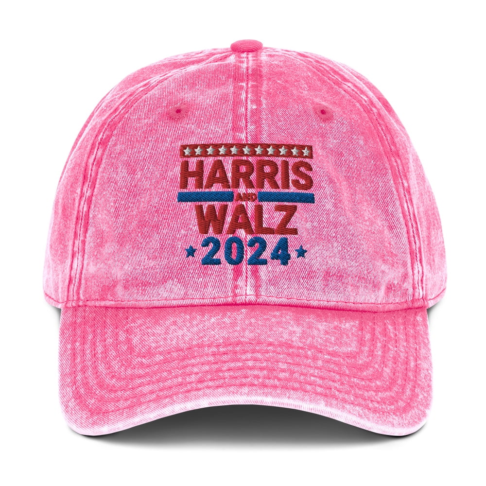 Kamala Harris for President Embroidered Vintage Cap, Harris Walz 2024 ...