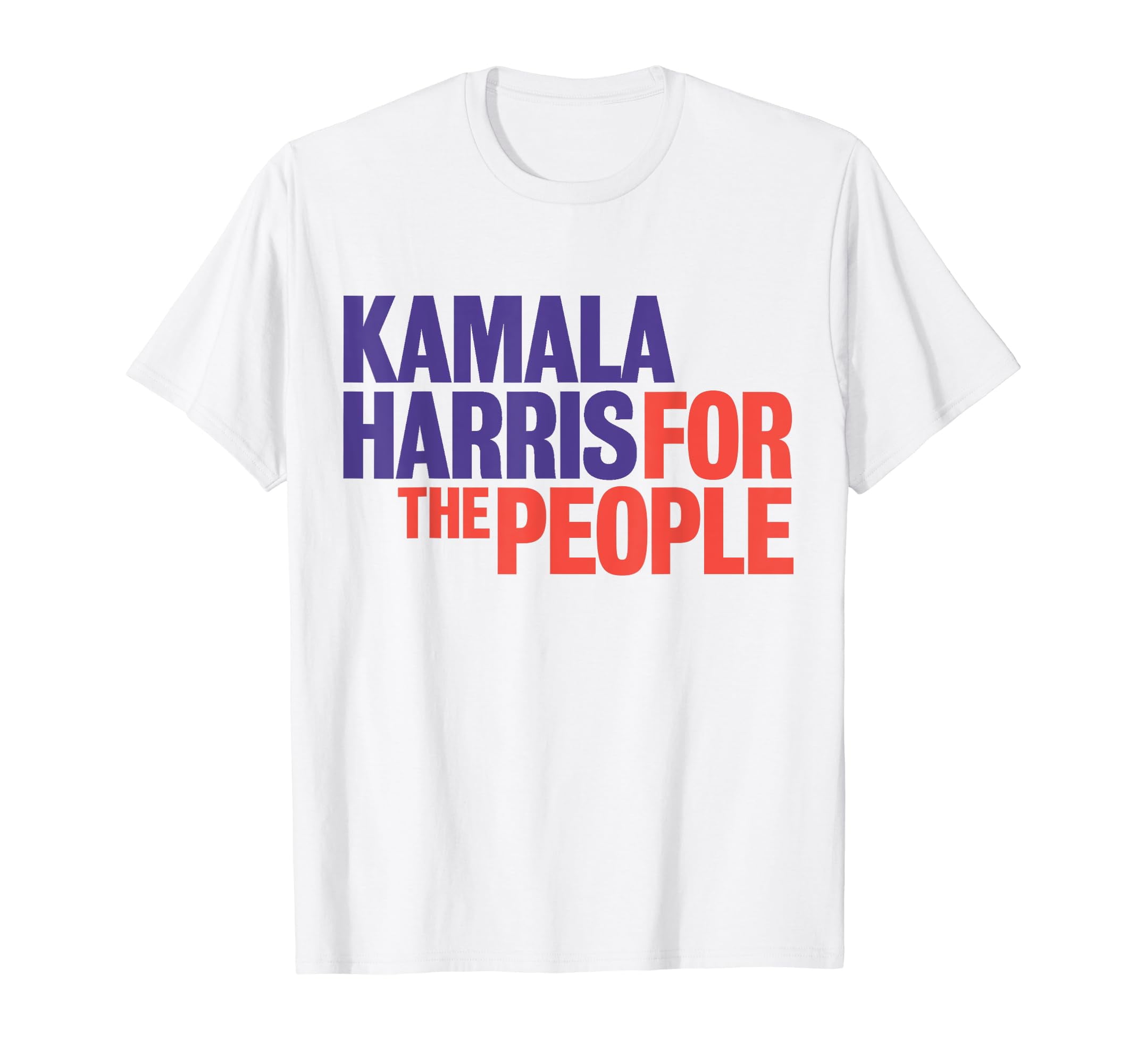 Kamala Harris for The People President 2024 T-Shirt - Walmart.com