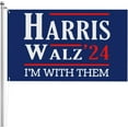 Kamala Harris Waltz 2024 Flag Harris Tim Walz 2024 Flag Im With Them