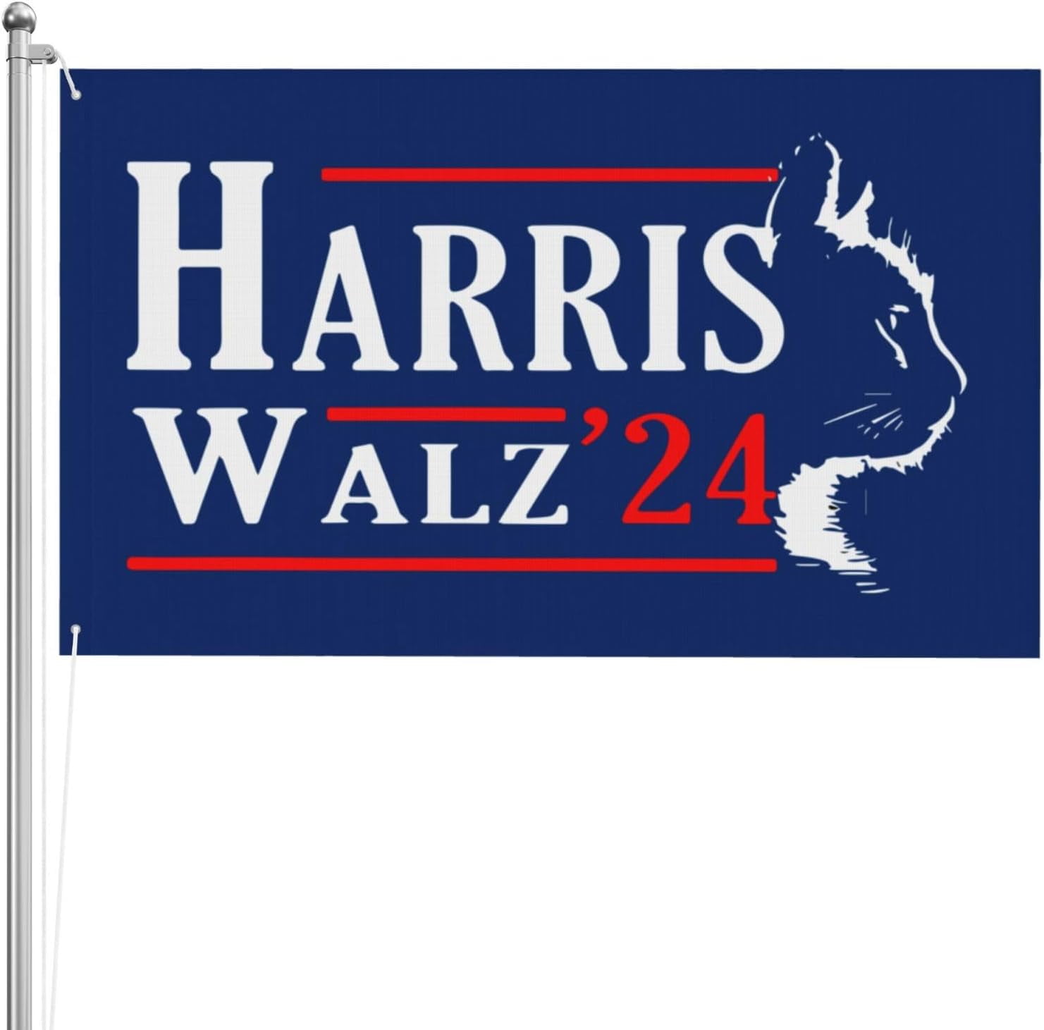 Kamala Harris waltz Walz 2024 flag I’m With Them President Flag 3x5 ...
