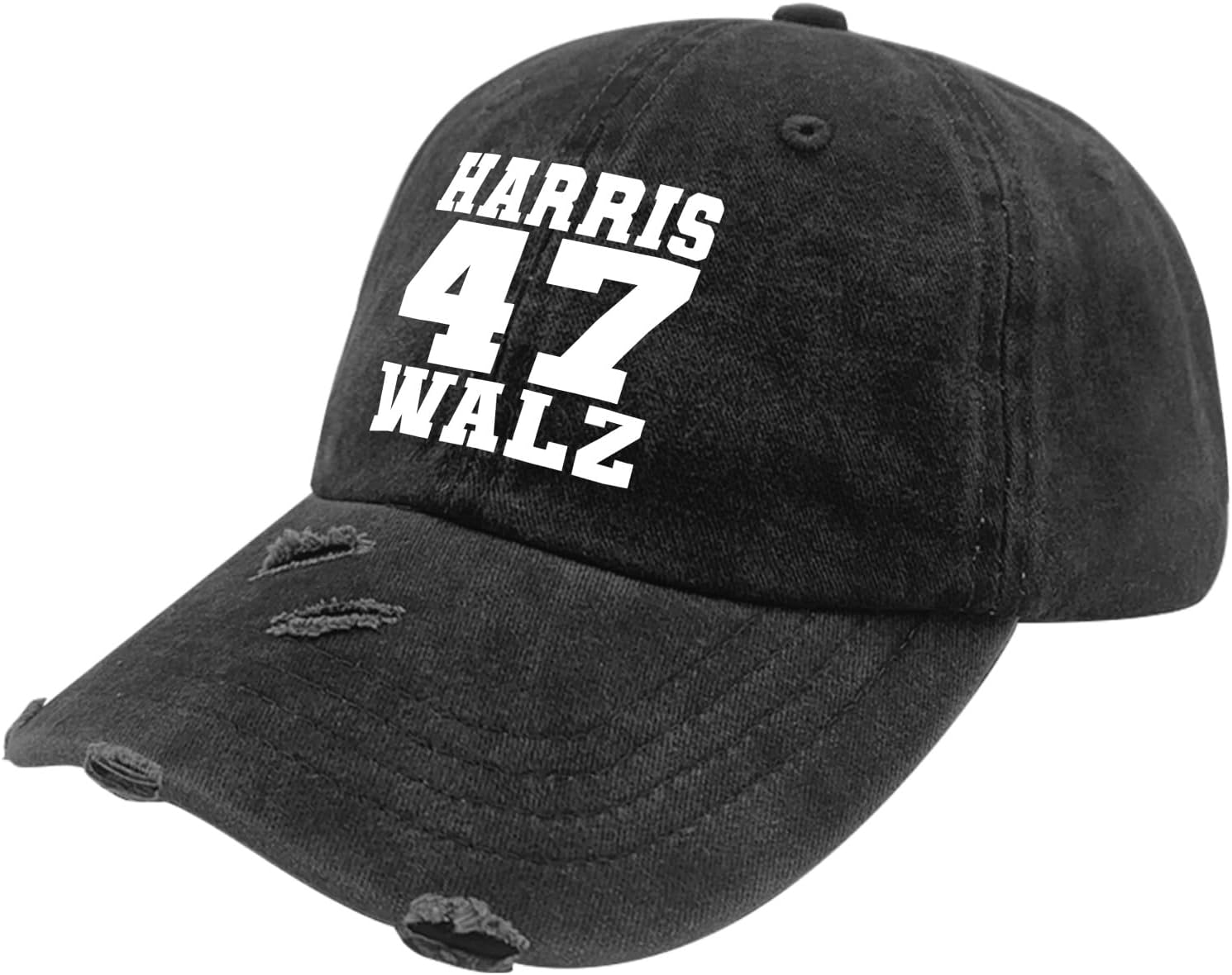 Kamala Harriss 2024 Flag Funny Comma 2024 President.png Hats for Men ...
