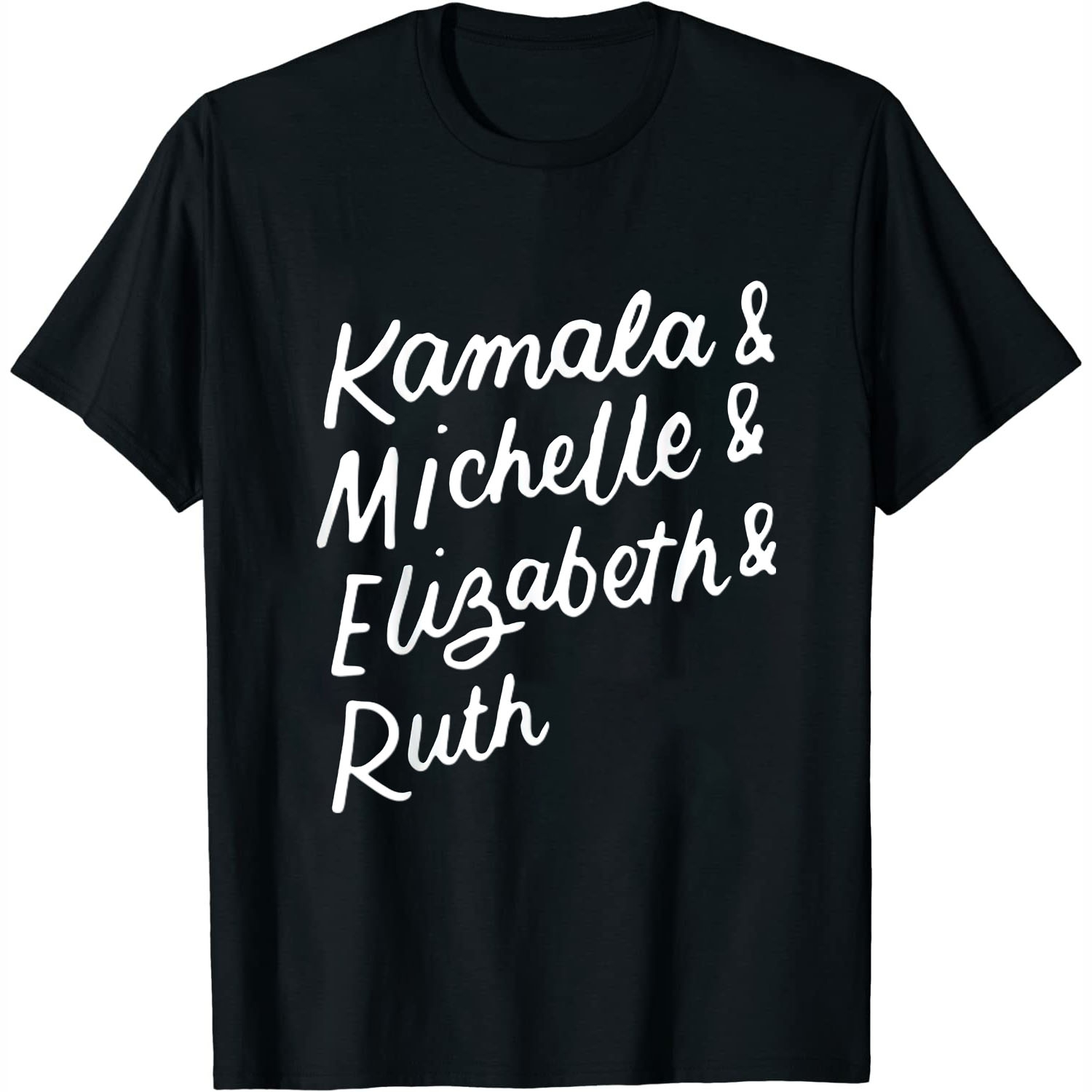 Kamala Michelle Elizabeth & Ruth Feminist Political Icons Womens T ...