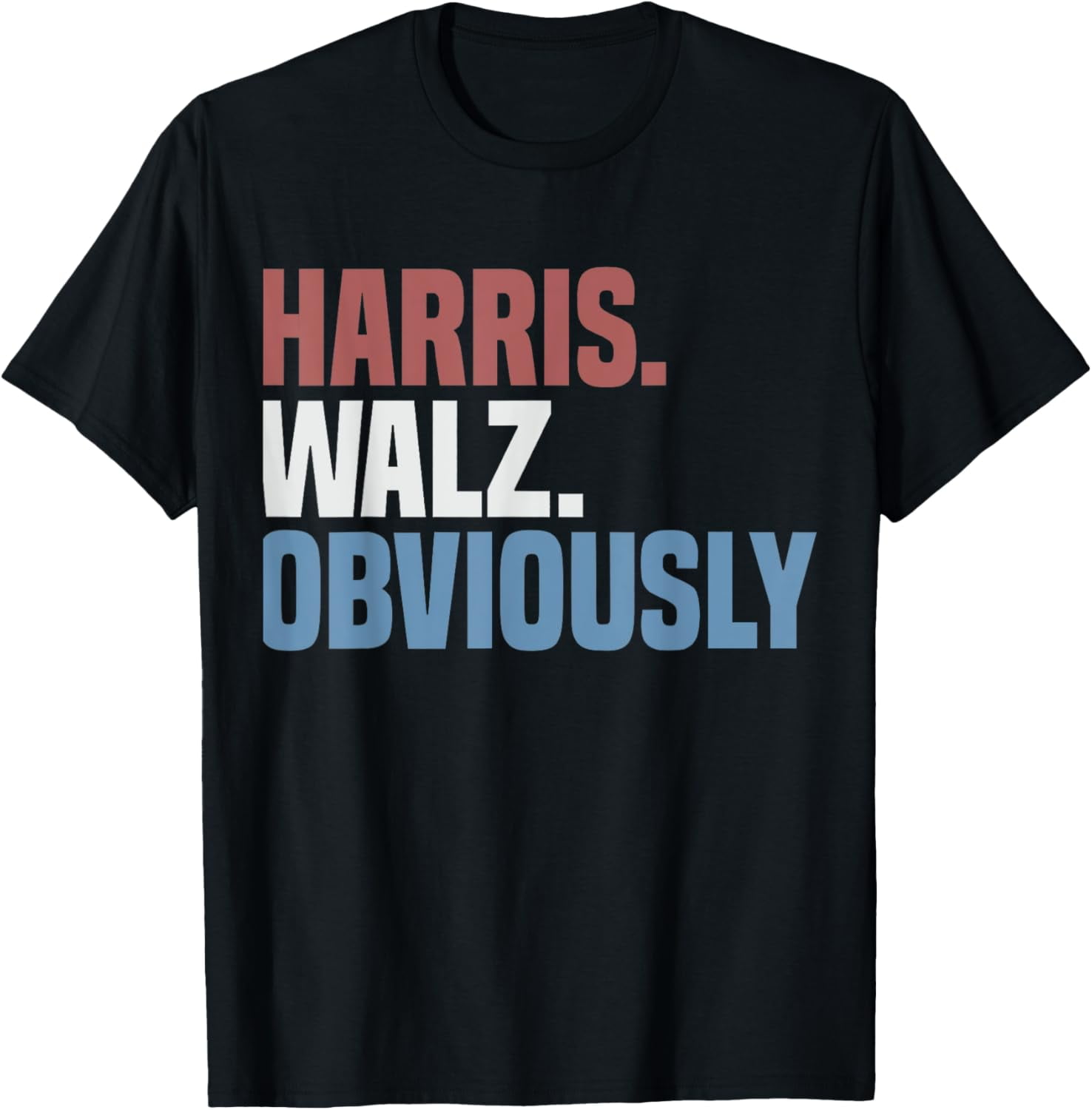 Kamala Walz Obviously 2024 Harris Waltz 2024 Election T-Shirt - Walmart.com