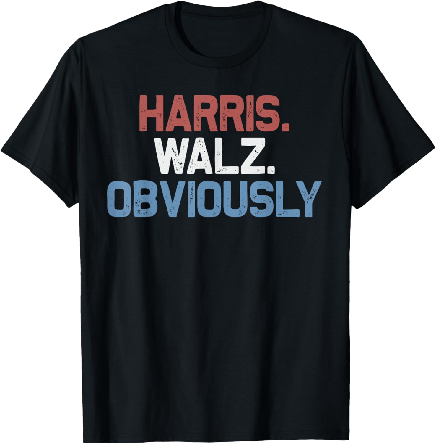 Kamala Walz Obviously 2024 Harris Waltz 2024 Election T-Shirt - Walmart.com