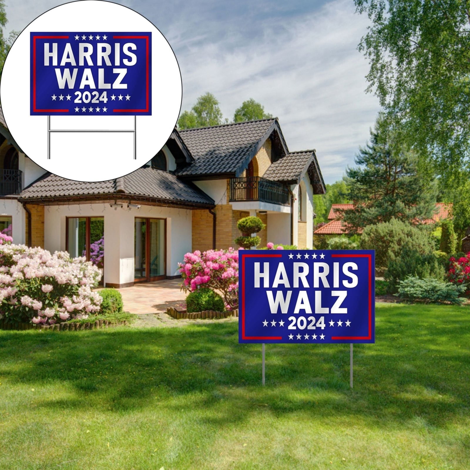 Kamala Yard Sign 2024 Kamala for President Yard Signs with H Stakes ...