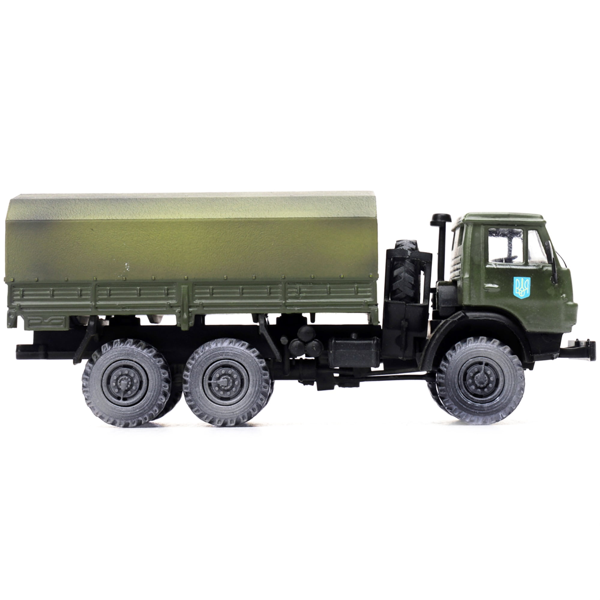 Kamaz 4310 Transport Truck Green (Weathered) "Ukrainian Ground Forces ...
