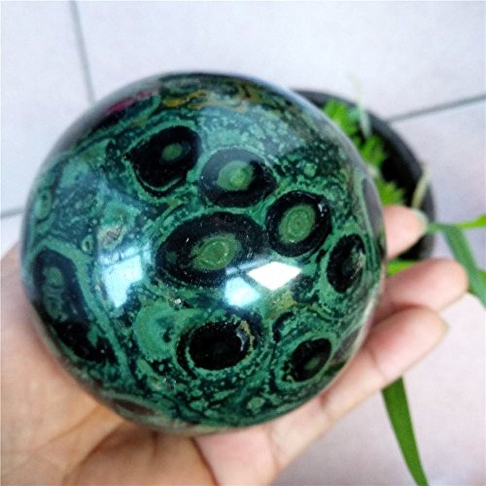 Kambaba Jasper Sphere Polished Natural Green Black Orbicular Orbs ...