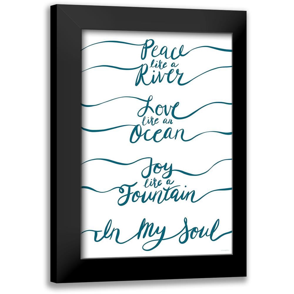 Kamdon Kreations 11x14 Black Modern Framed Museum Art Print Titled ...