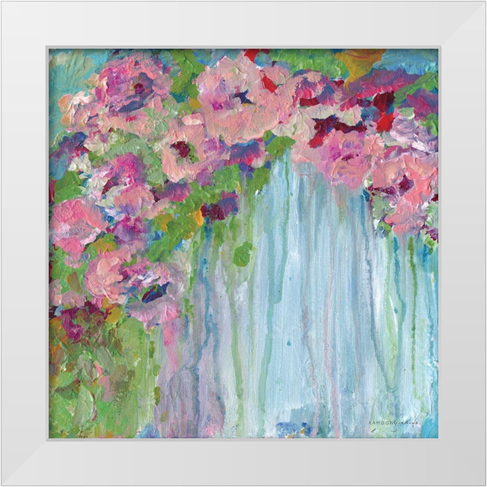 Kamdon Kreations 12x12 White Modern Wood Framed Museum Art Print Titled ...